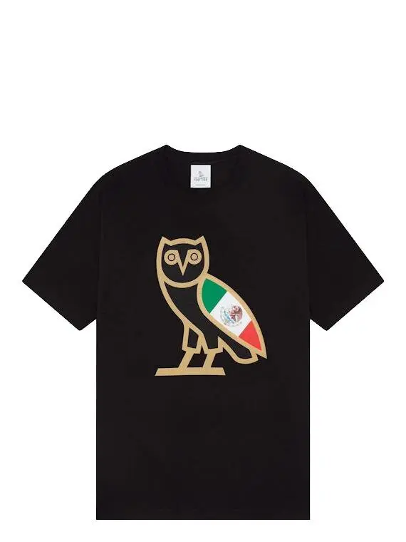 OVO Mexico Og Owl T-shirt - Black