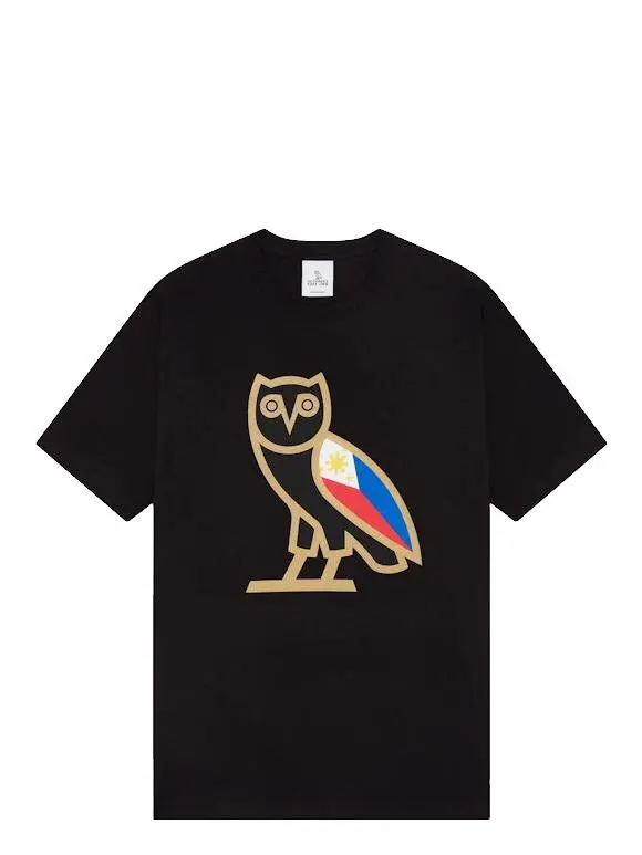 OVO Philippines Og Owl T-shirt - Black