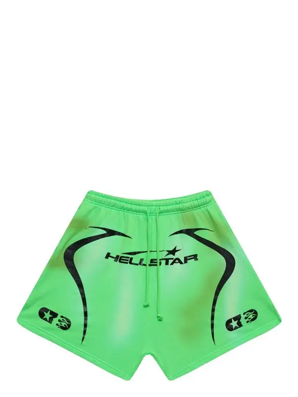 HELLSTAR Warm Up Shorts - Neon Green