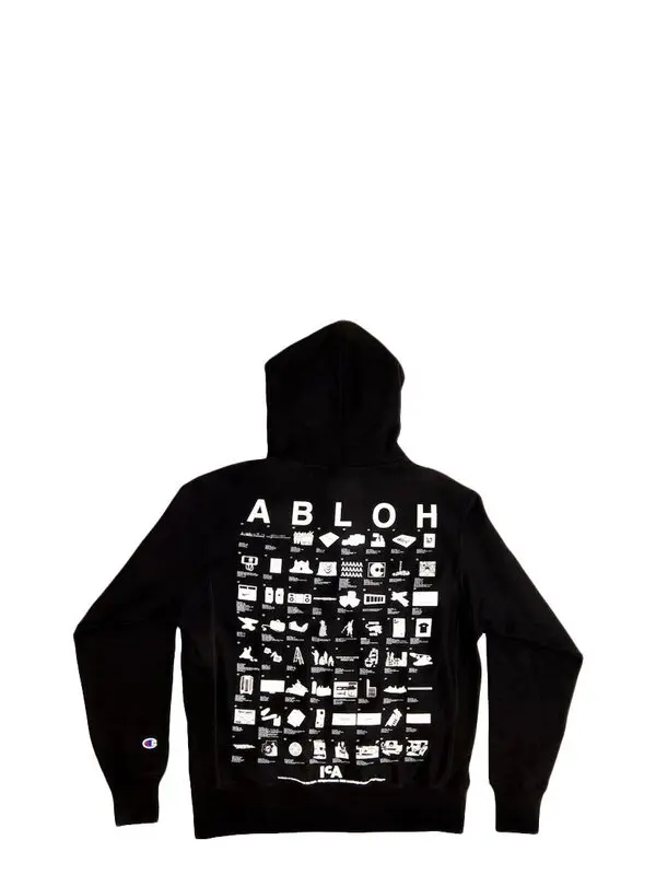 VIRGIL ABLOH Ica Artwork Missing Hoodie - Black