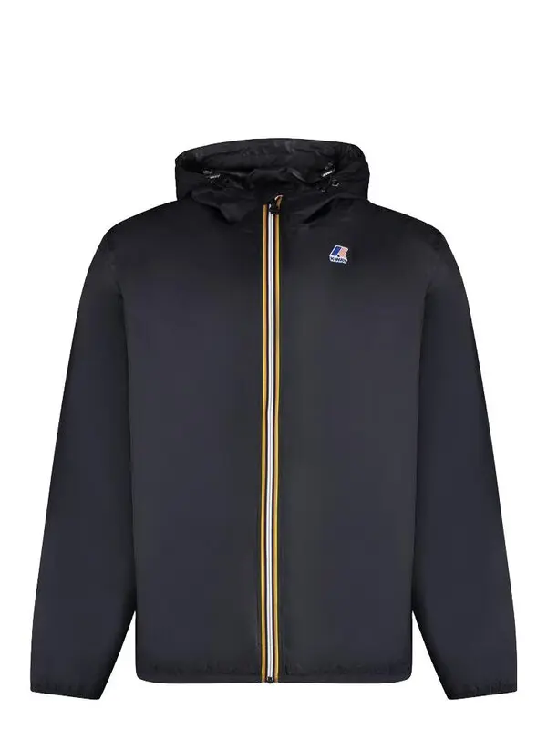 K-WAY Claude Hooded Jacket - Black