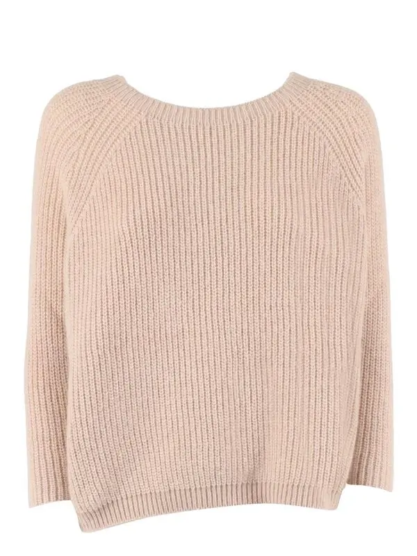 Max Mara Girocoll Sweater - Beige