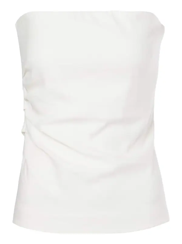 Sir The Label Dorian Linen-blend Tube Top - White