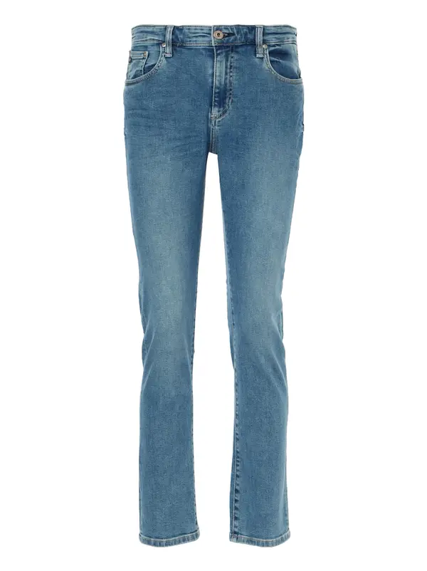Ag High-rise Skinny Jeans - Blue