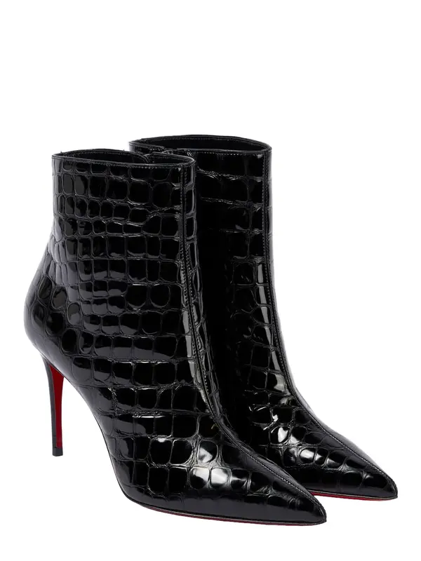 CHRISTIAN LOUBOUTIN So Kate 85 Ankle Boots - Black