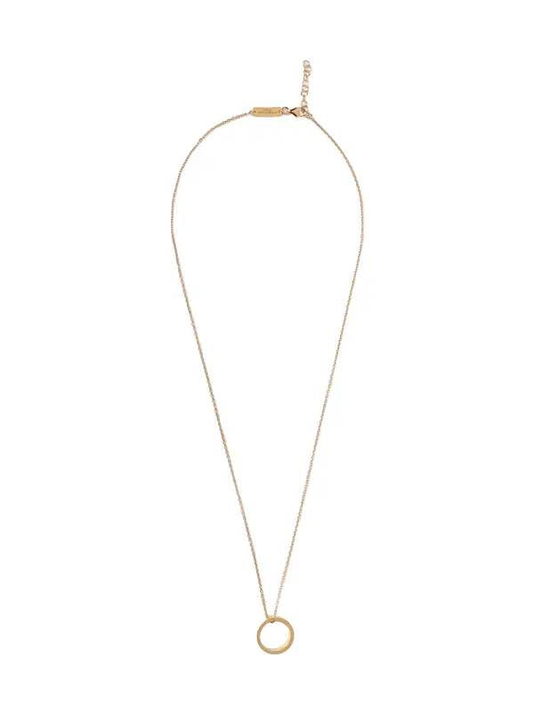 MAISON MARGIELA Tone Ring Necklace - Silver