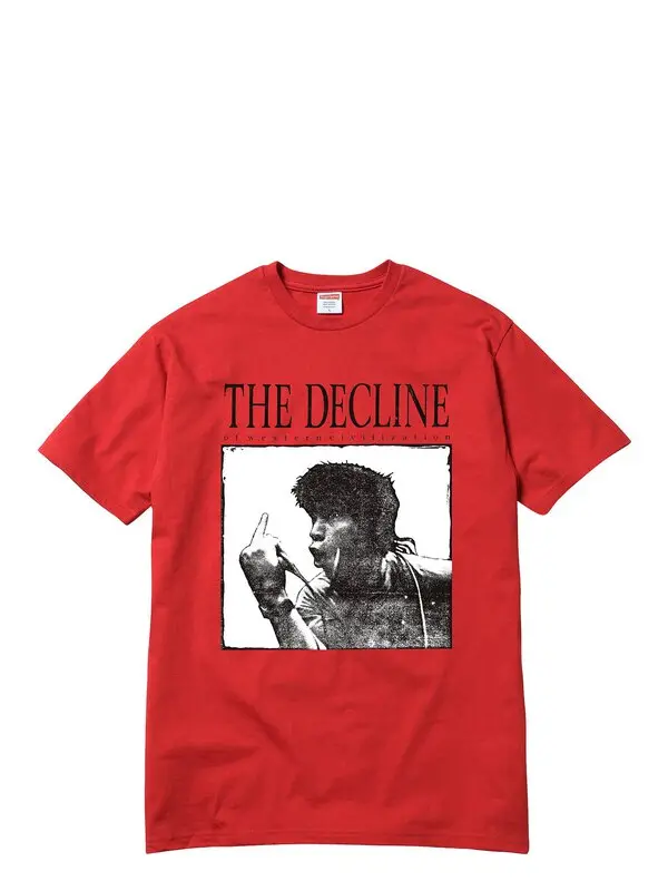 Supreme Decline Of Western Civilization Tee Shirt - Red