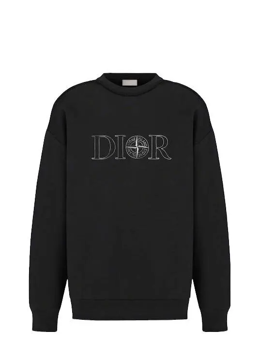 Dior X Stone Island Sweatshirt - Black