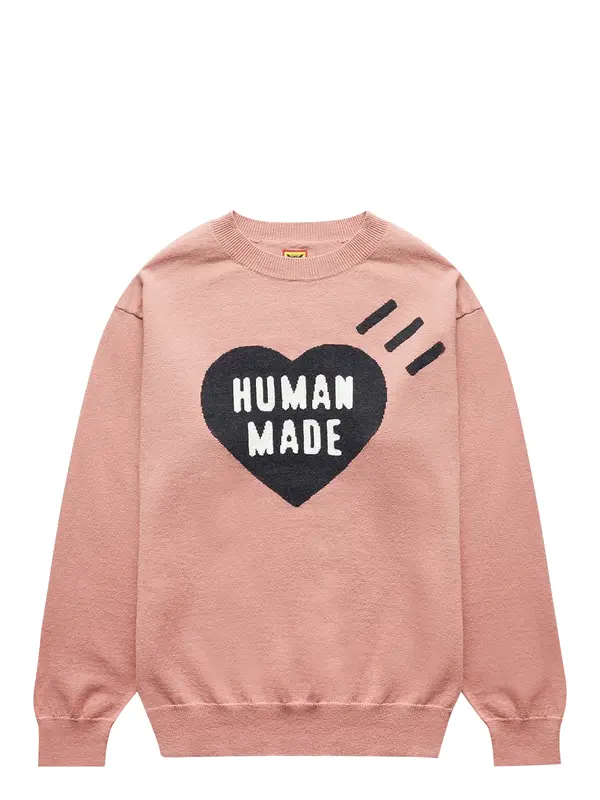 HUMAN MADE Heart Knit - Pink
