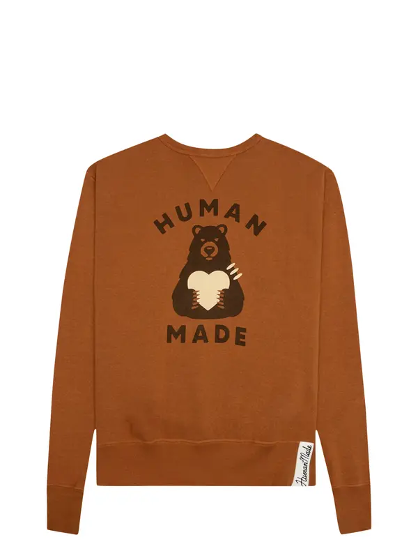 HUMAN MADE Tsuriami Sweatshirt #3 - Brown