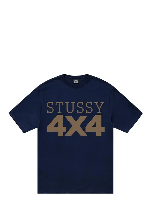 StÜssy 4x4 Tee 'navy - Blue