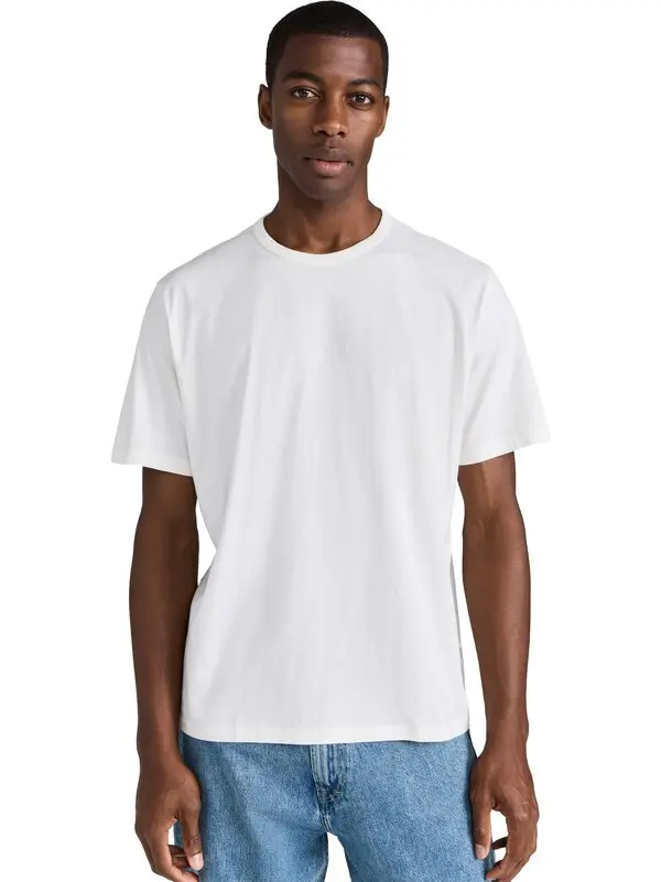 Our Legacy New Box T-shirt - White Clean Jersey