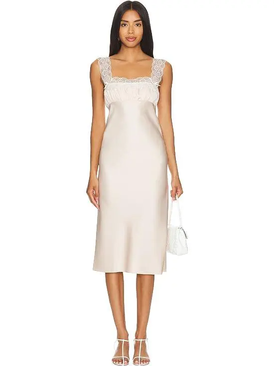 Majorelle Lorna Midi Dress - Blush