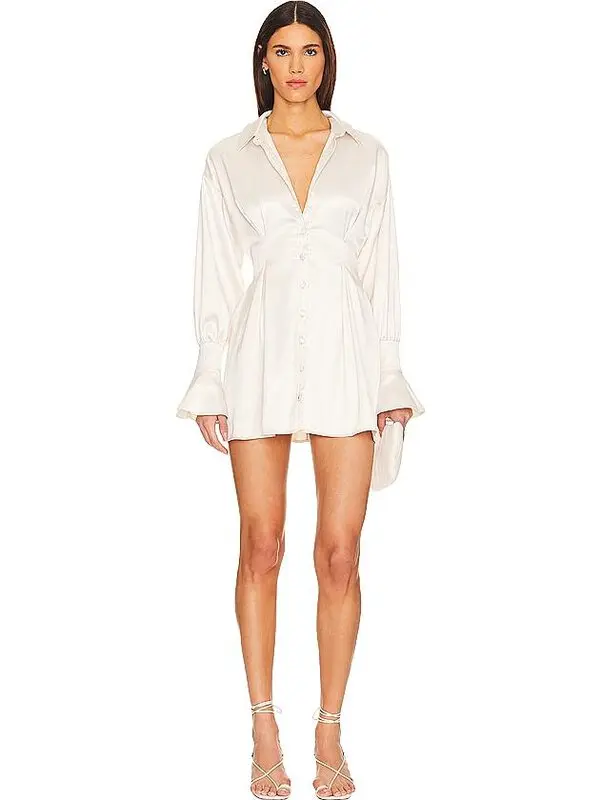 Majorelle Maritza Shirt Dress - Ivory