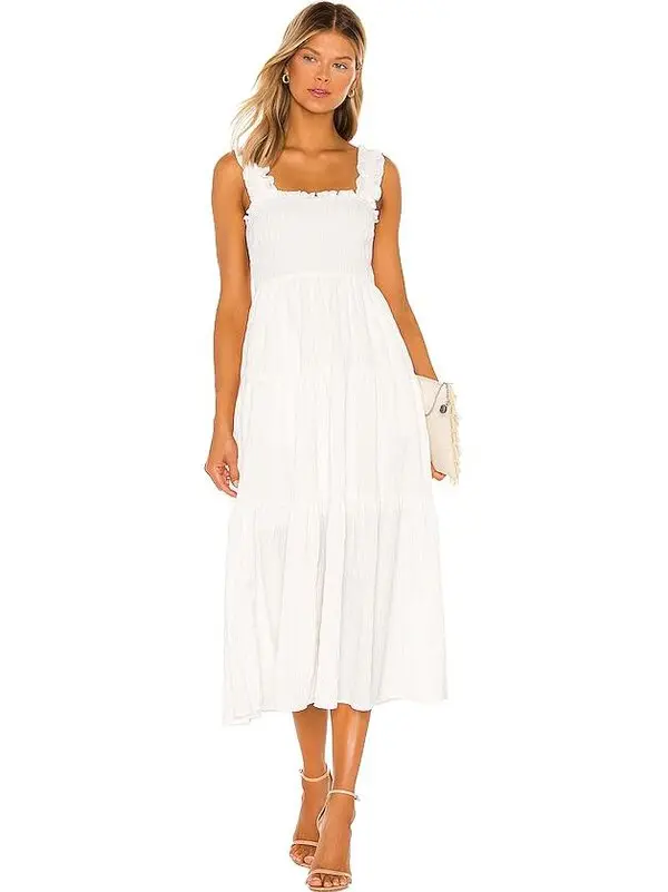 Majorelle Kimmie Midi Dress - Ivory
