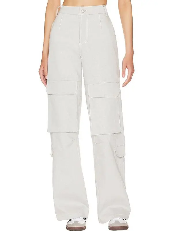 BY.DYLN Kennedy Cargo Pants - Grey