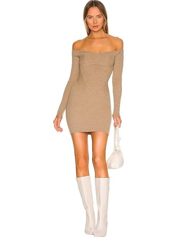 Nbd Zacari Bodycon Mini Dress - Olive