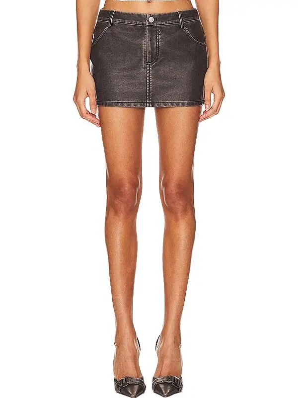 Superdown Rachel Mini Skirt - Black