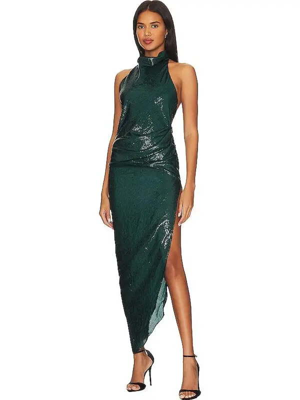 Amanda Uprichard X Revolve Samba Gown - Green