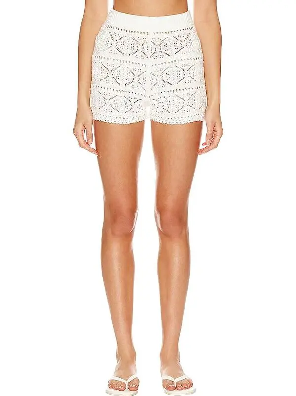 L*Space Diamond Eyes Knit Short - Cream