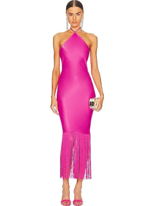 CAMILA COELHO Payton Maxi Dress - Pink