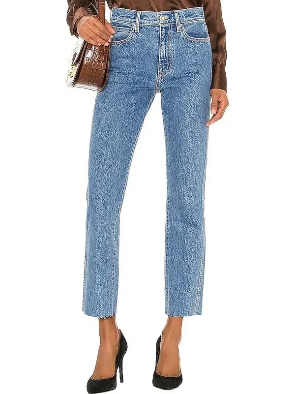 SLVRLAKE Hero Slim Straight Jeans - Denim-medium