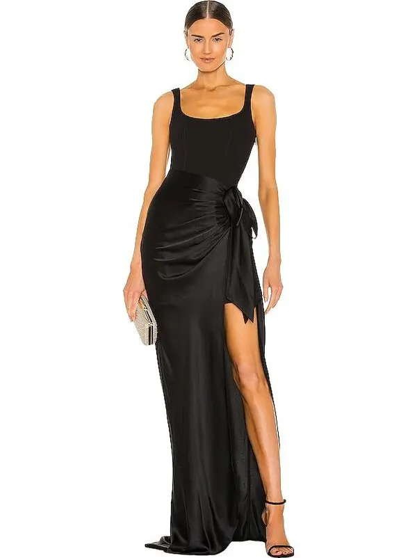 Cinq À Sept Marian Gown - Black