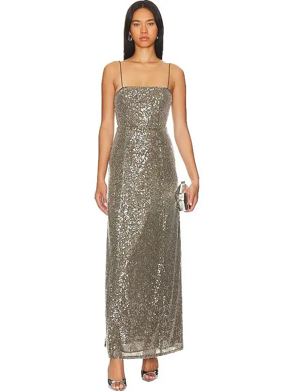 House Of Harlow 1960 X Revolve Krista Gown - Grey