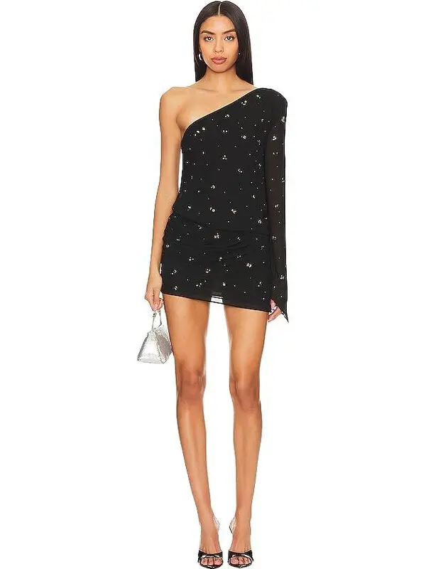 Nbd Ondine Mini Dress - Black