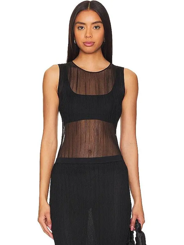 Simkhai Oakley Tank - Black