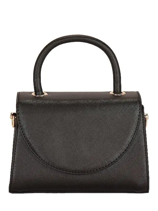 OLGA BERG Sasha Top Handle Bag - Black