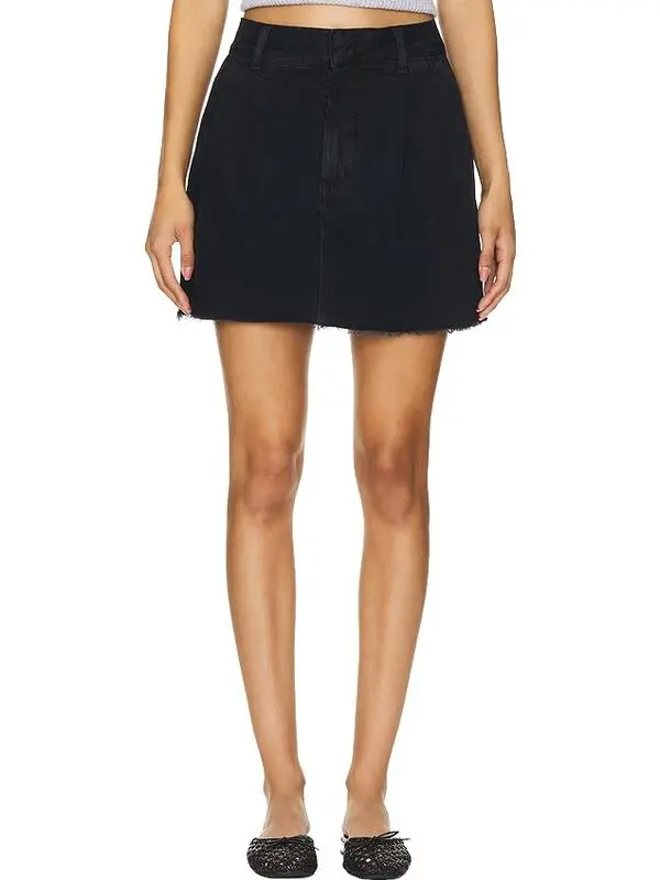 AGOLDE Becker Skirt In . Also - Black
