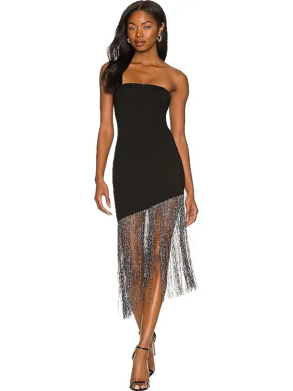 Superdown Cleo Strapless Dress - Black