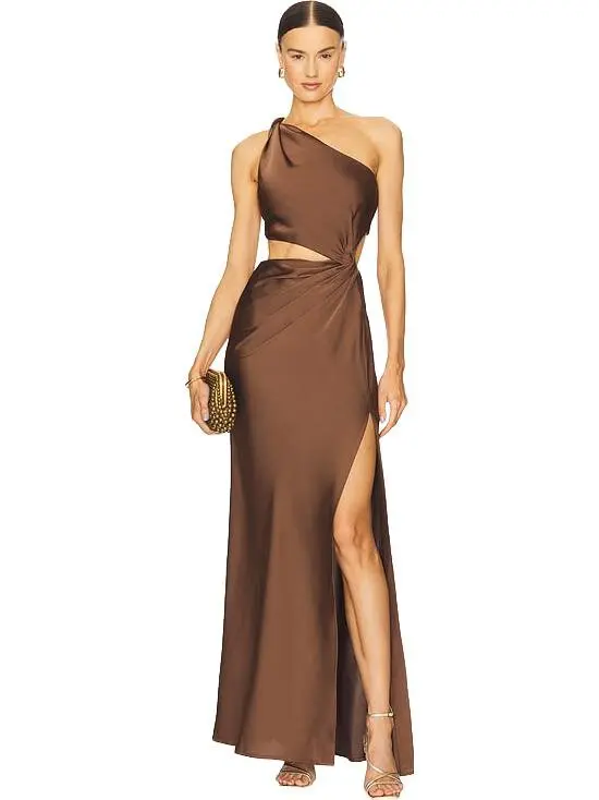 Misha Collection Kristin Gown - Brown
