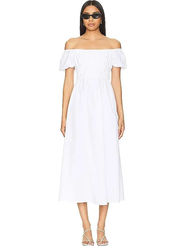 SNDYS. Sofia Maxi Dress - White