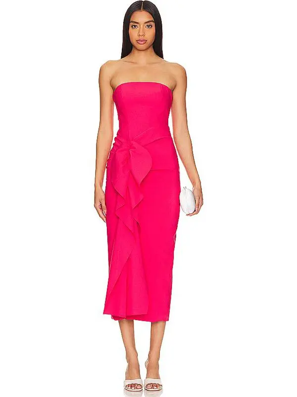 Likely Frida Dress - Fuchsia