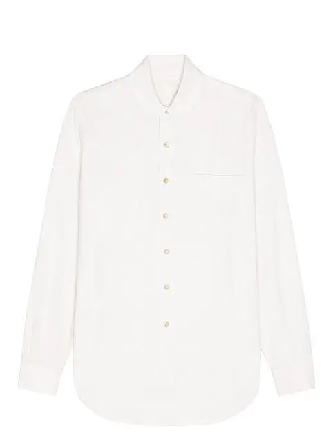 Our Legacy Classic Silk Shirt In . Also - White