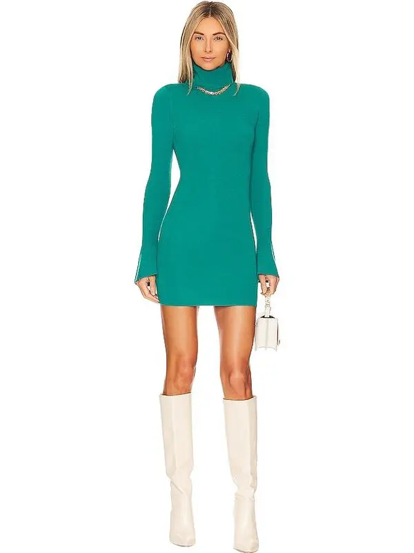 LOVERS AND FRIENDS Unstoppable Mini Dress - Teal