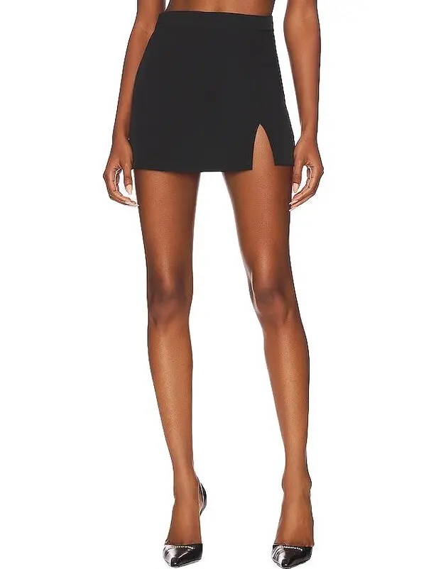 Steve Madden Cameron Mini Skirt - Black