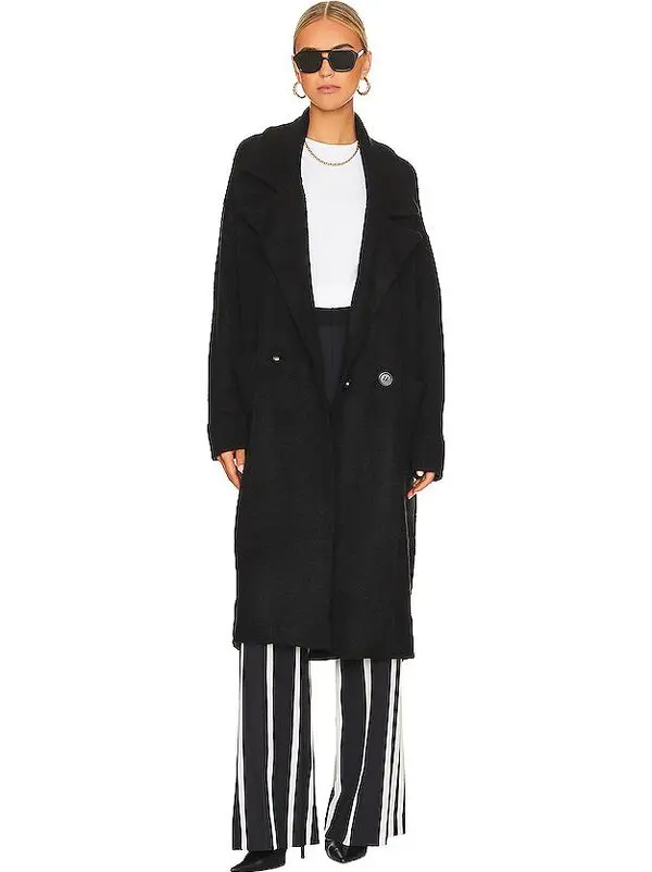 Show Me Your Mumu Melrose Sweater Jacket - Black