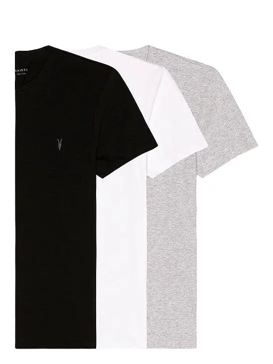 ALLSAINTS Tonic Ss Crew 3 Pack In . Also - Black