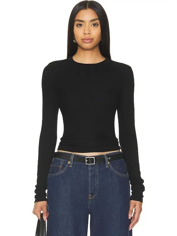Cotton Citizen Verona Crew Shirt - Black