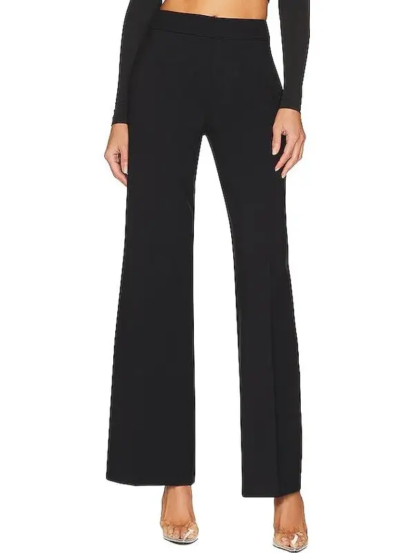Spanx Perfectfit Ponte Wide Leg Pant - Black