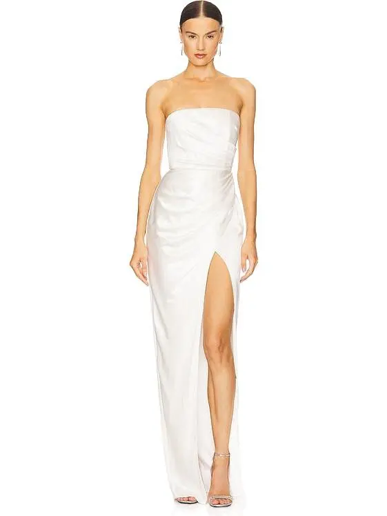 SAU LEE Priyanka Dress - Ivory