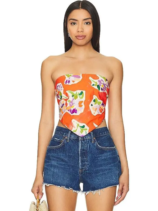 RAYS FOR DAYS Ivy Top - Orange