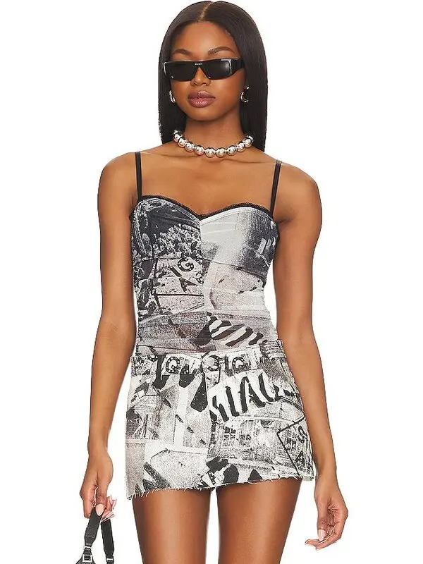 Miaou Renzo Tube Top - Black
