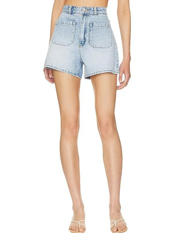 Rolla's Mirage Short Lyocell - Denim-light