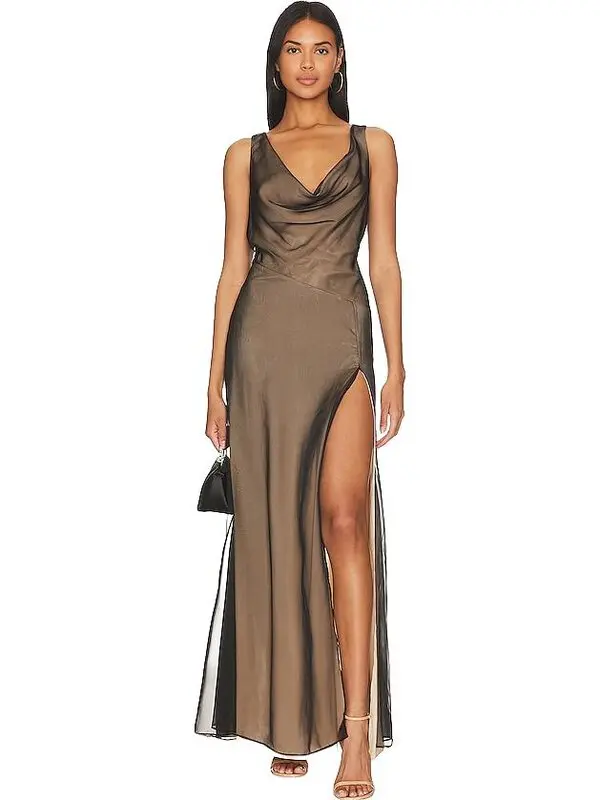 Nbd Calla Gown - Black