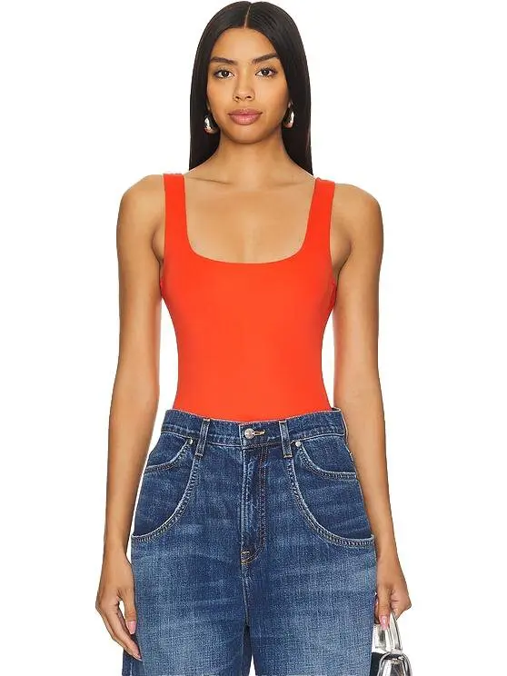 Good American Sculpting Modern Tank Body - Red