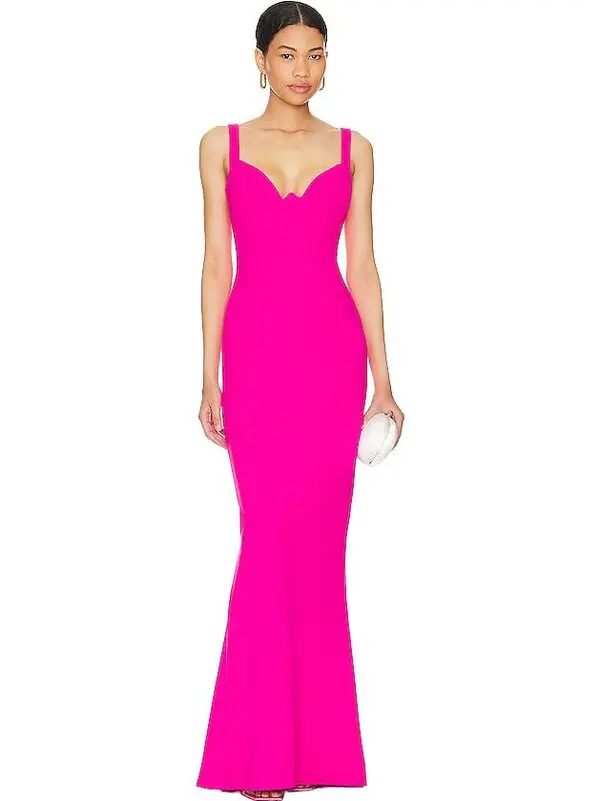 NOOKIE Romance Gown - Fuchsia